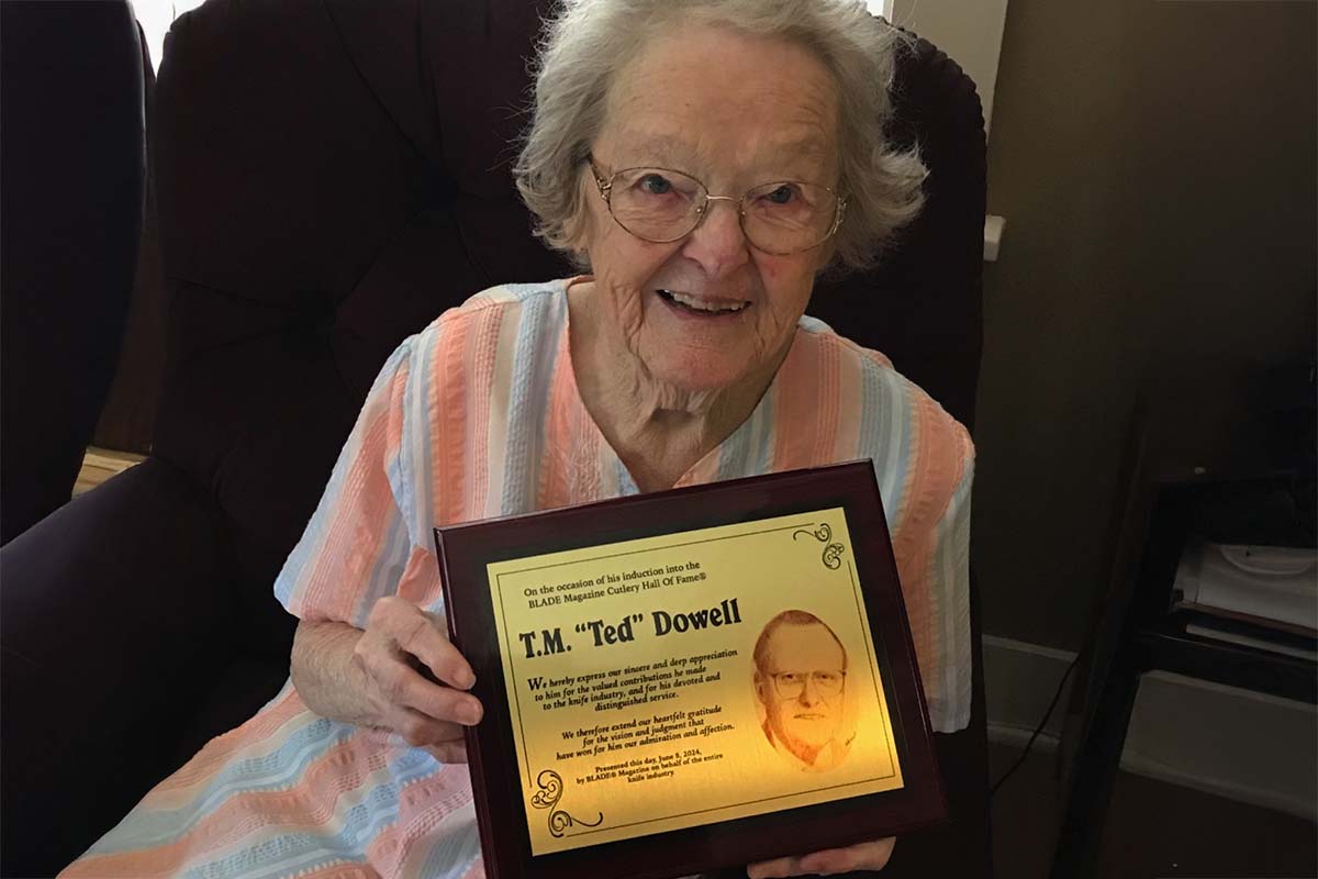 Betty Dowell, Driving Force Behind Knifemaker Ted Dowell, Passes ...